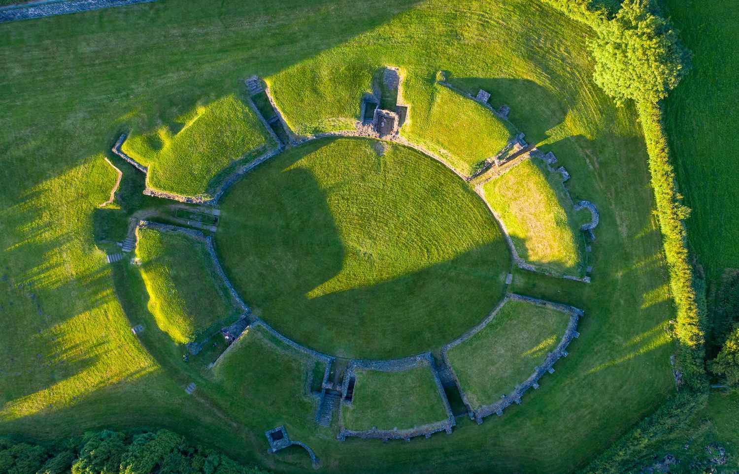 The lost Roman city of the legion: Caerleon, Wales