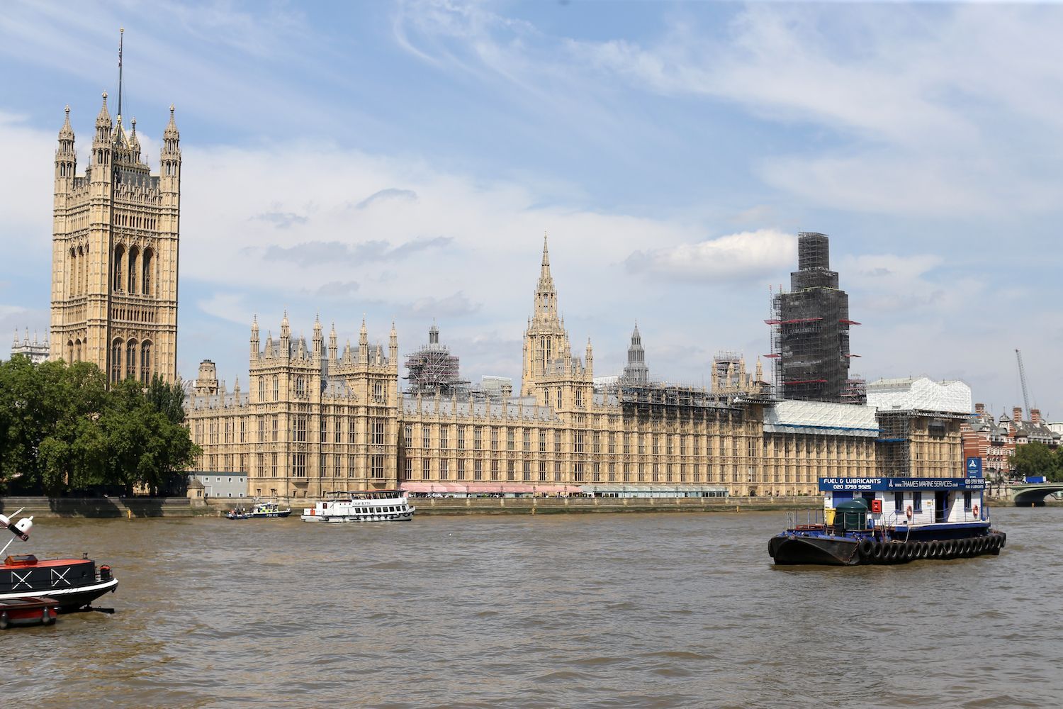 Victorian buildings in London