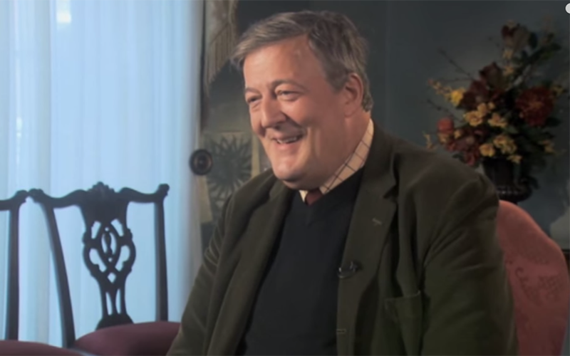 Stephen Fry's tells a story about Harry Potter audio books