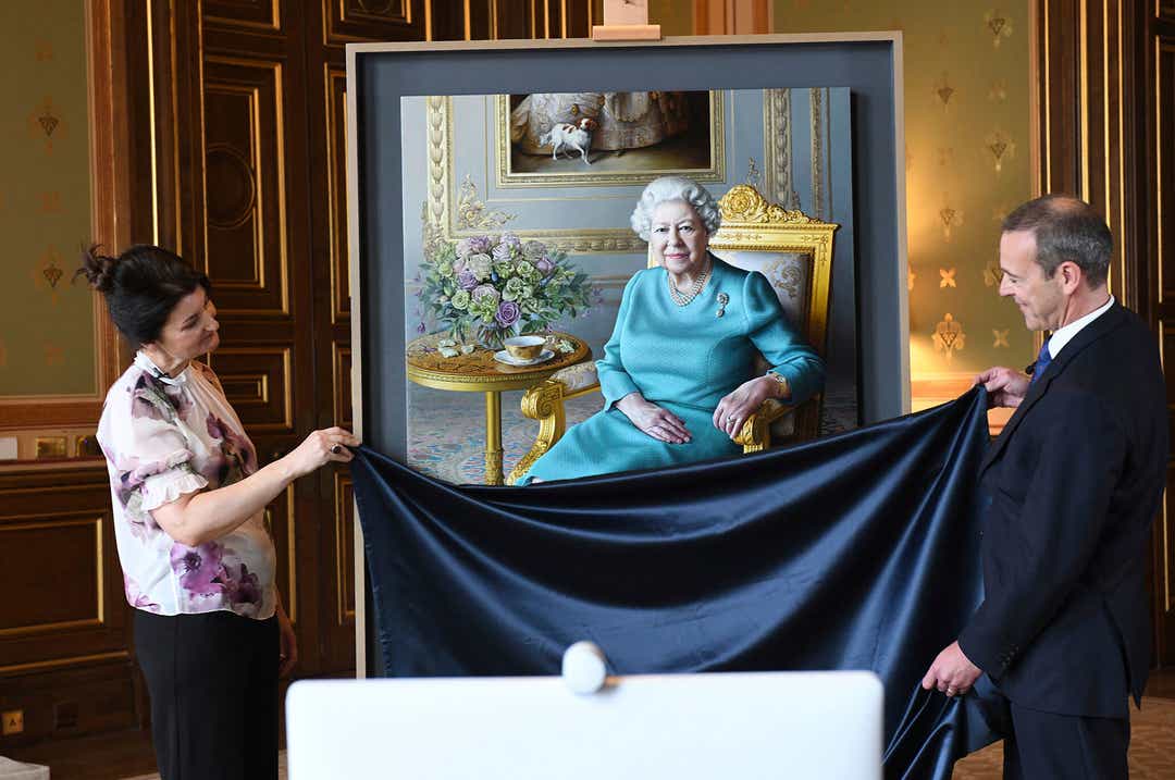 Queen Elizabeth's new portrait is revealed
