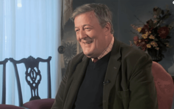 Stephen Fry decribes the wonder of reading