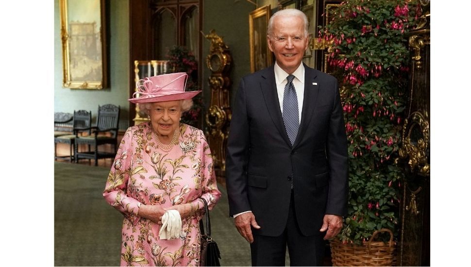 President Biden praises Queen Elizabeth