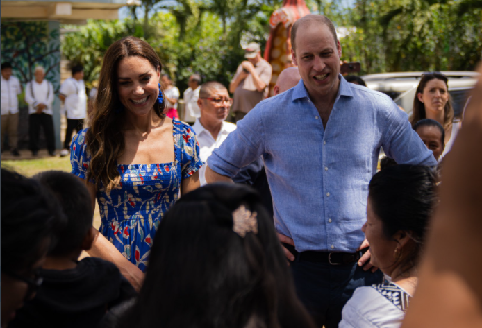 Prince William and Kate visit Belize on Platinum Jubilee trip